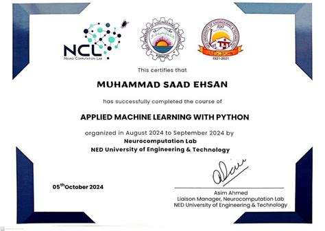 Muhammad Saad Ehsan On Linkedin Machinelearning Datascience