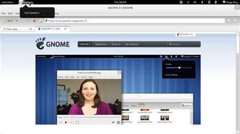Trying Gnome3 And Its Great With In The FSFE
