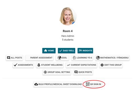 Logging Into Hero As A Learner Using A Qr Code Hero