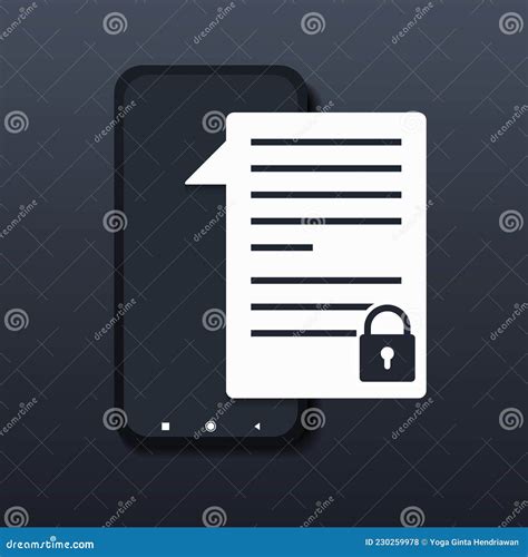 Access Document Files Locked On The Smartphone Confidential Documents With Private Key