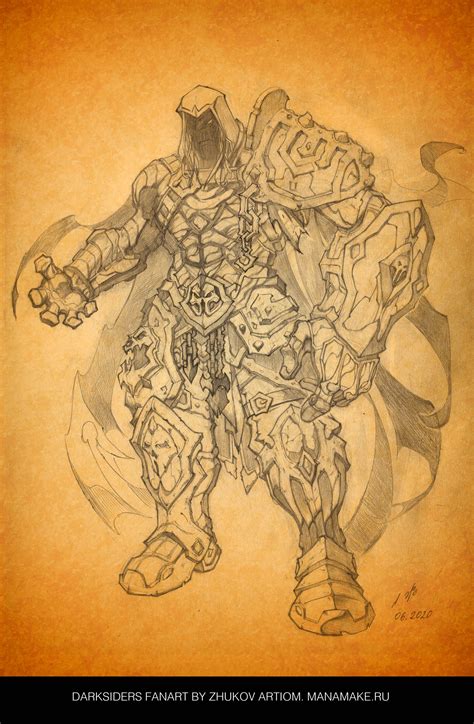 Darksiders Concept Art War
