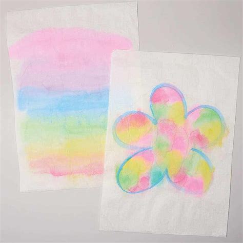 Colour Diffusing A4 Paper
