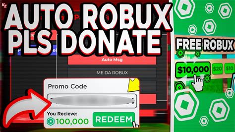 Pls Donate Script Steal Everyones Robux Auto Farm Mobile And Pc Pastebin 2024 Youtube
