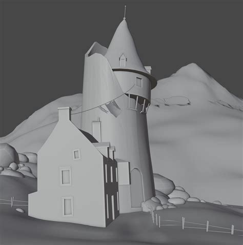 Stylised Unreal 5 Environment From Blockout To Final Render