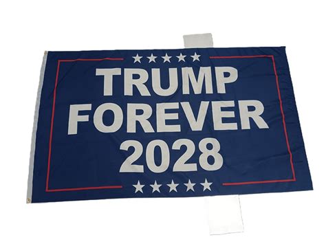 Trump Forever 2028 3x5 Flag Rough Tex® 100d