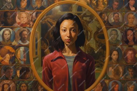 Premium Photo Cultivating Identity Portraits Revealing The
