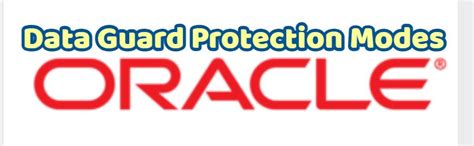 data guard protection modes database tutorials