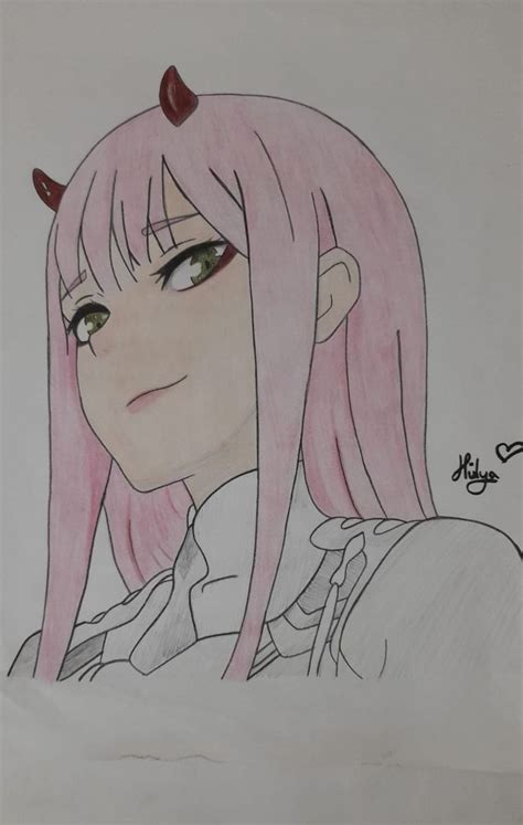 Zero Two~ Sketch Book Zero Two Sketches