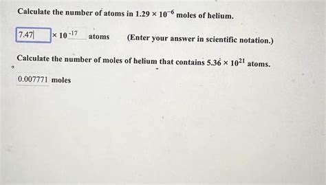 Solved Calculate The Number Of Atoms In Moles Of Chegg Com