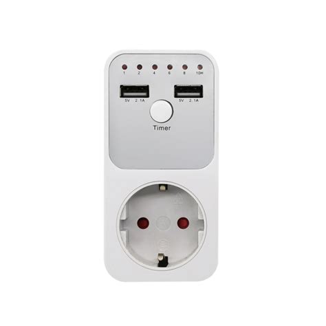 1 Pcs Voltage Relay Digital Timer Socket Switch 6 Hour 220v 230v Appliance Time Controler Eu