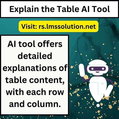Premkumar K On Linkedin Aitool Tablecontent Explanation Rowbyrow Detail Dataanalysis