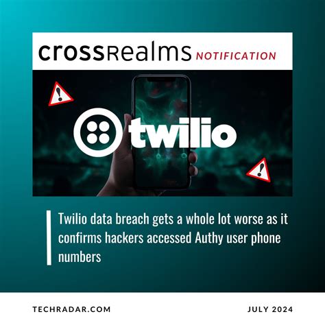 Crossrealms International On Linkedin Crossrealms Twilio Databreach Vulnerability