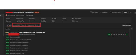 Passfailerror Reporting For All Collectionsmonitors In Workspace