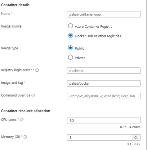Issue Running Peliasdocker Image On Azure Container Apps