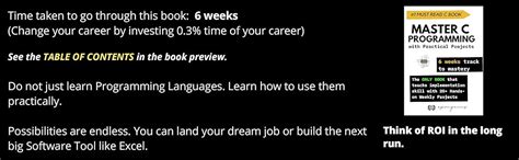 Master C Programming With Practical Projects 6 Weeks Track