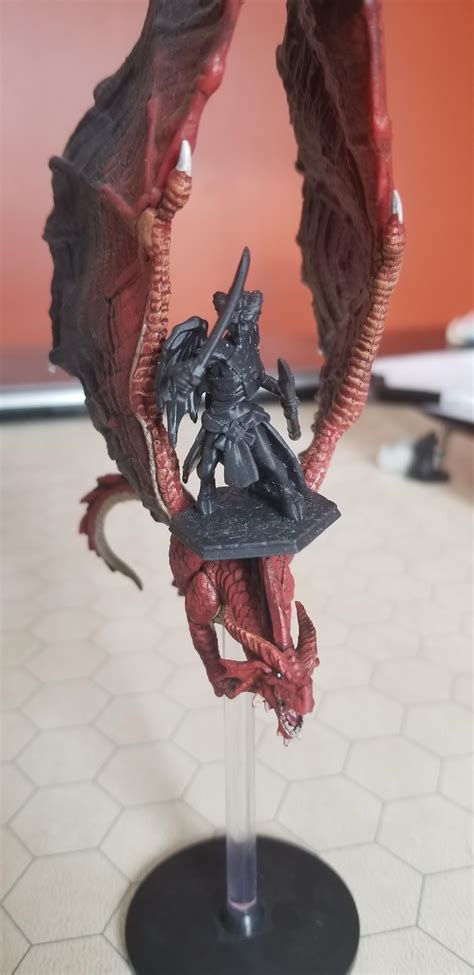 [oc] Finally Got To Scare My Players With Archdevil Zariel Riding An Adult Red Dragon 30