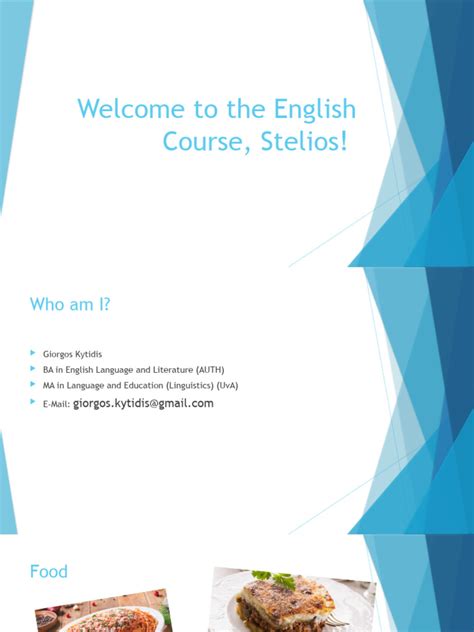 Lesson No1 Giorgos Kytidis Pdf Language Arts And Discipline