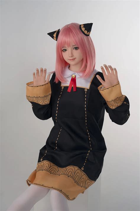 Cm SPYFAMILY Anya Forger Artificial Makeup Cosplay Sex Doll
