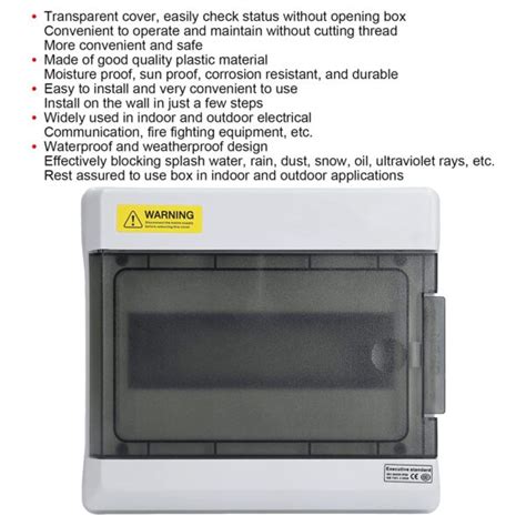 Ip66 Weatherproof 9 Way Db Box General Power Electric