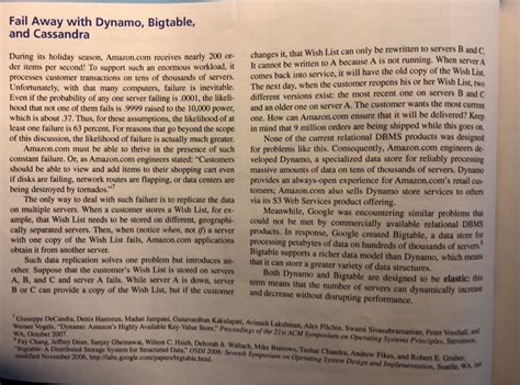 solved fail away with dynamo bigtable and cassandra