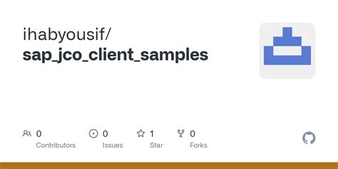 Github Ihabyousifsapjcoclientsamples