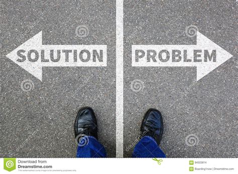 finding solution problem businessman business concept problems stock