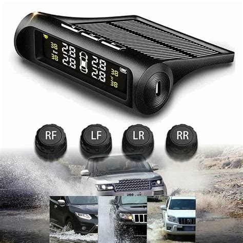 Tire Pressure Monitoring System TPMS Solar Power Universal Wireless At Rs Tyre Pressure