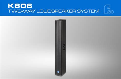 Professional Speaker PRO Audio Small Column Speaker Audio System K806 Column Speaker And