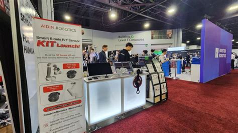Icra2025 Exhibition Atlanta Ftsensor Humanoid Aidinrobotics Aidin Robotics