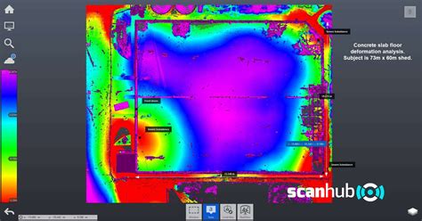 Project Deformation Analysis With 3d Laser Scan Data Scan Hub