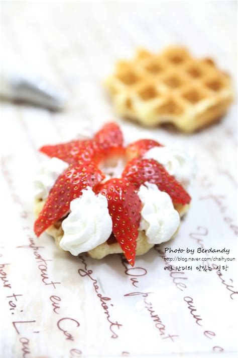 No오븐디저트 10분 Ok 와플케이크로 근사한 홈파티 즐기기