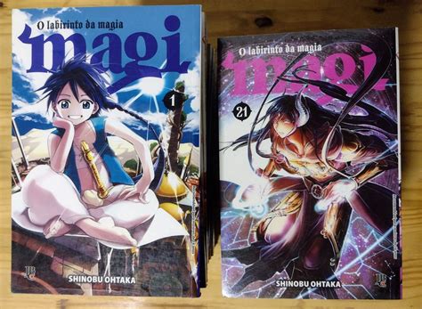 Magi O Labirinto Da Magia Completo 37 Volumes Livro Usado