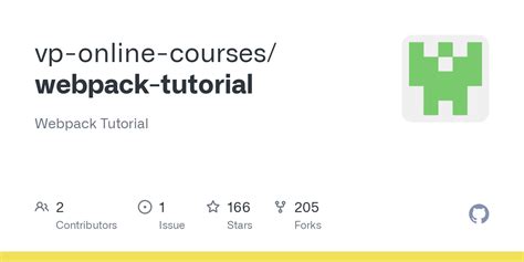 github vp online courses webpack tutorial webpack tutorial
