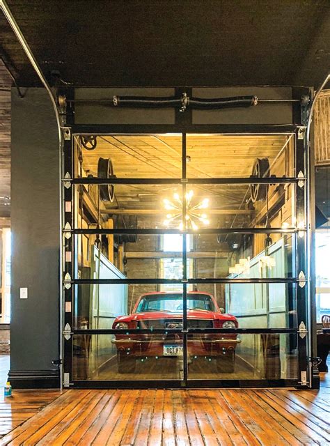 Modern Glass Garage Doors