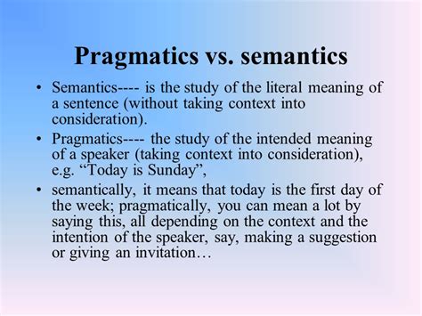 Pragmatic Examples