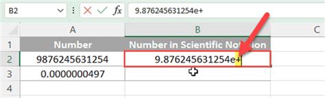 how to write scientific notation in excel 5 easy ways
