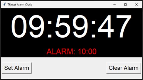 Building A Custom Alarm Clock With Python And Tkinter