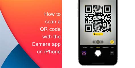 How To Scan A QR Code With The Camera App On IPhone