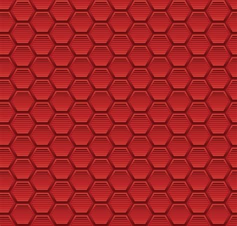 Abstract Seamless Pattern Background With Hexagon Elements Vector Illustration Vector