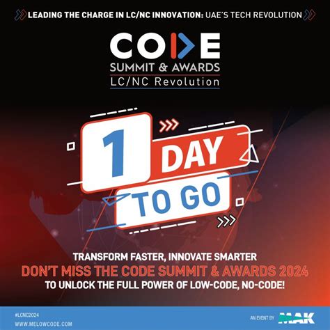 code summit and awards on linkedin lcnc2024 innovation