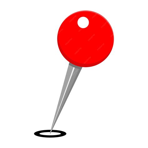 Tilted Location Pin Icon Symbol Vector Illustration Premium Vector