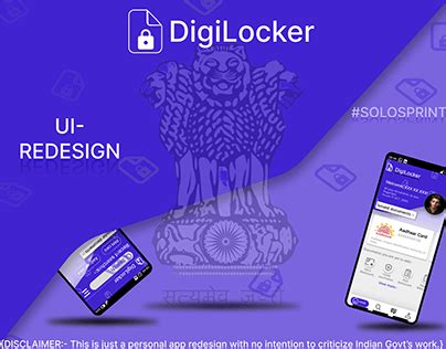 Digilocker Projects Photos Videos Logos Illustrations And Branding On Behance