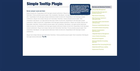Simple Tooltip Plugin By Xxcriversxx CodeCanyon