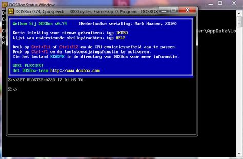 tutorial 2 dosbox games spelen computertaal