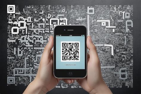 Premium Photo Interactive Business Card Qr Code Integration
