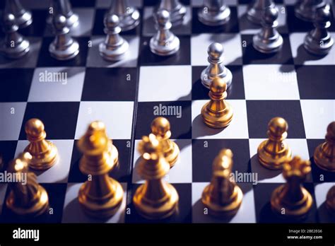 Chess Boad Game To Practice Planing And Stratagy Business Thinking