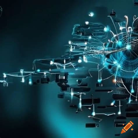 A Person Fixing Network Connectivity Issues On Craiyon