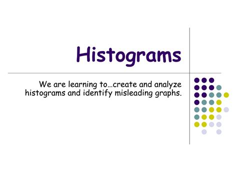 PPT Histograms PowerPoint Presentation Free Download ID 9620663