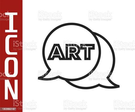 흰색 배경에 격리 된 텍스트 아트 아이콘과 검은 줄 음성 거품 메시지 아이콘입니다 통신 또는 댓글 채팅 기호입니다 벡터 0명에 대한 스톡 벡터 아트 및 기타 이미지 Istock