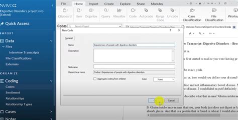How To Code Qualitative Interview Data With Nvivo Deductive Approach